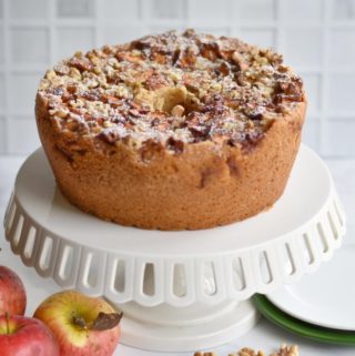 Apple Cake with Walnuts Recipe | My Sweet Precision