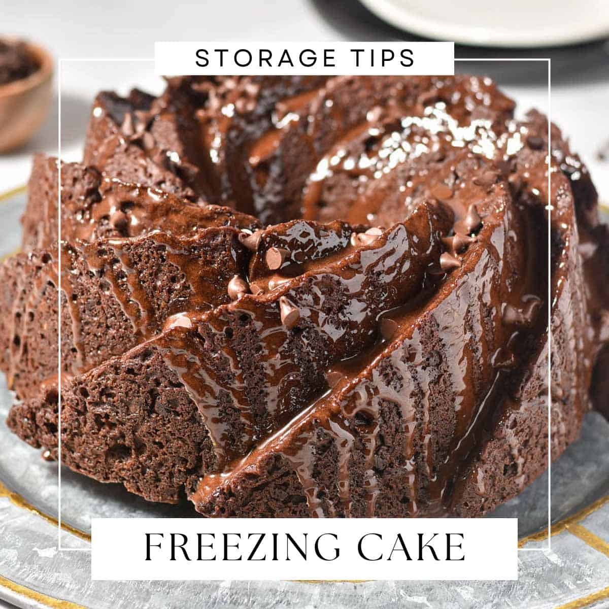 How to Freeze Cake - My Sweet Precision