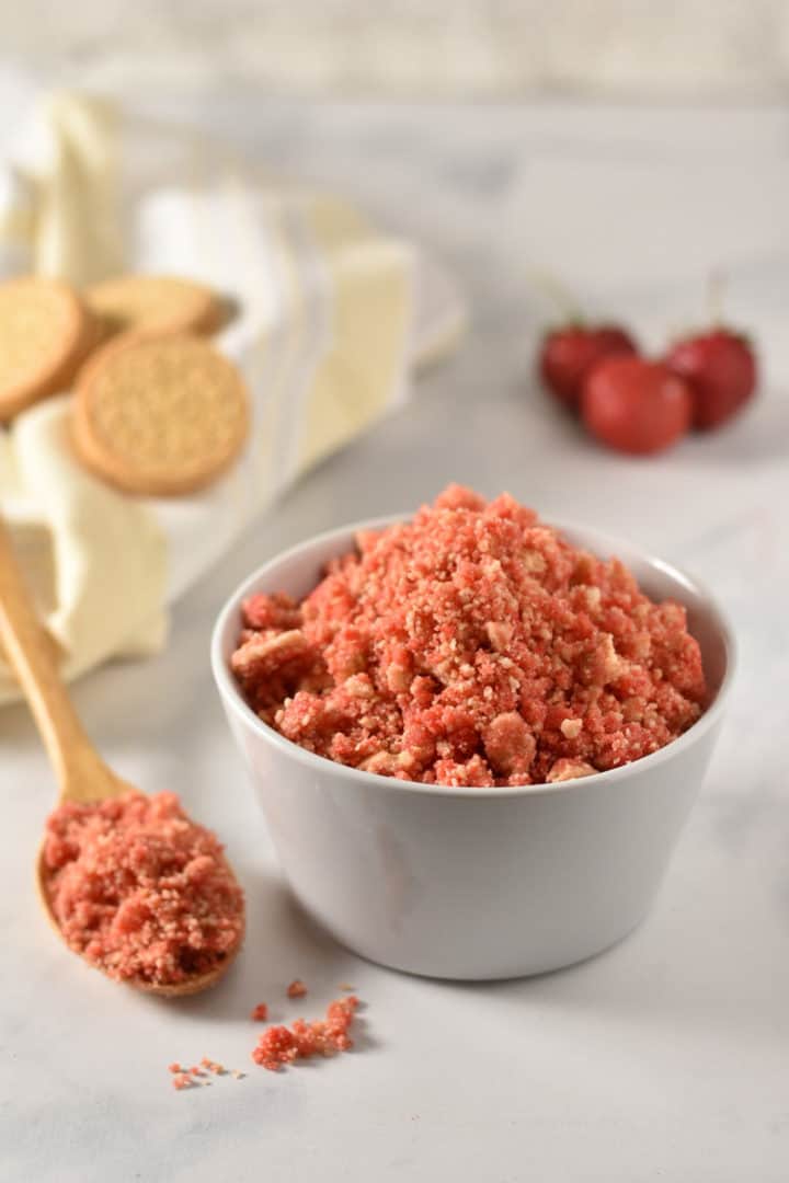 Strawberry Crunch Topping - My Sweet Precision