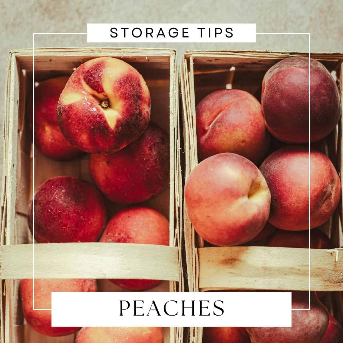 How to store peaches - My Sweet Precision