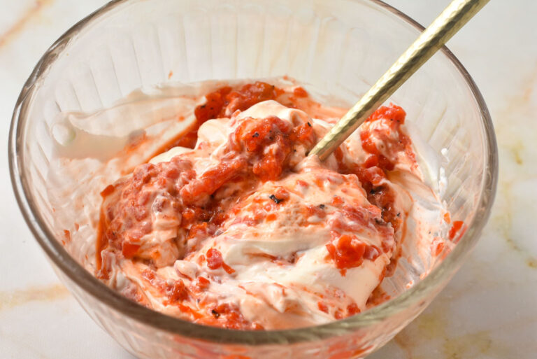Hello Fresh Smoky Red Pepper Crema - My Sweet Precision