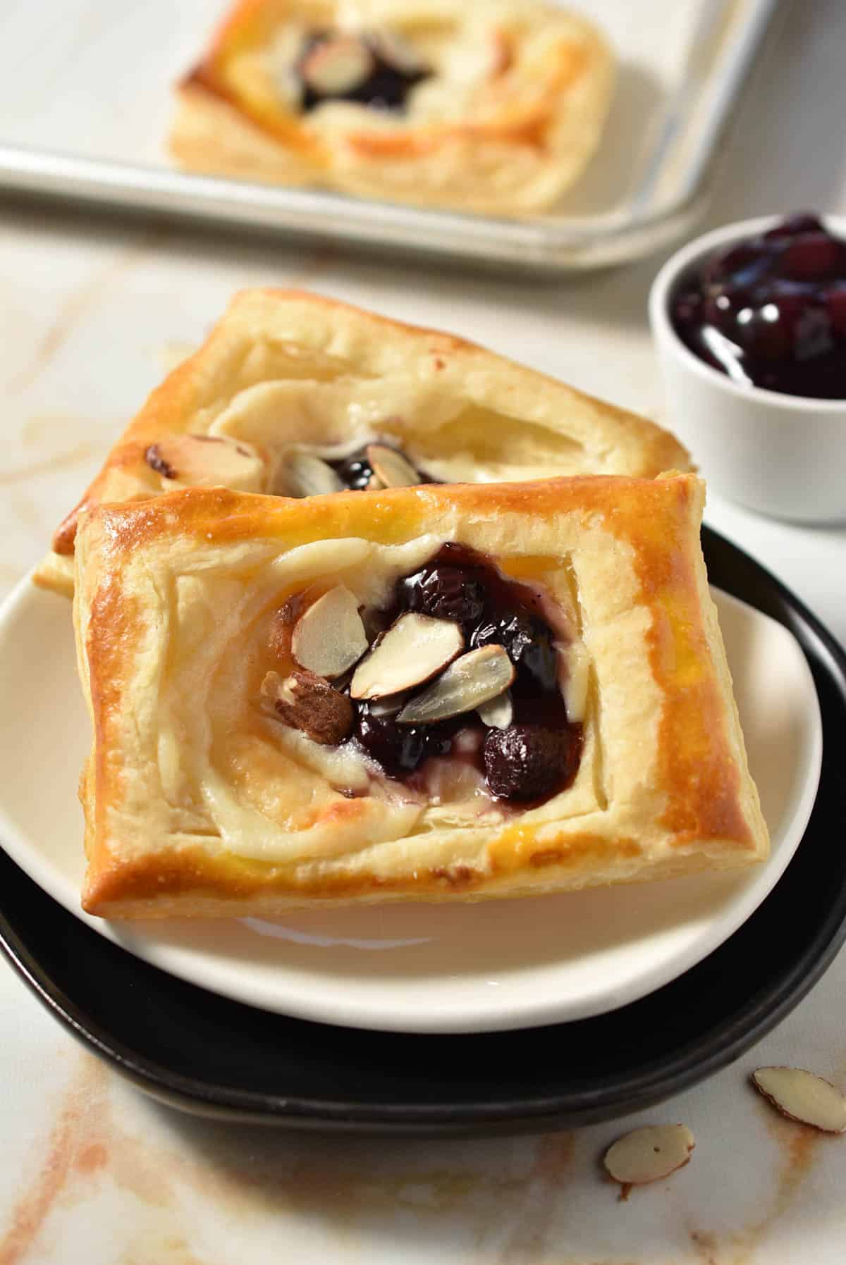 Easy Homemade Blueberry Danish Recipe (30 Mins) | My Sweet Precision